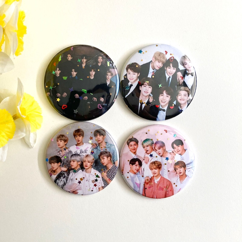 Bts Pins - Etsy