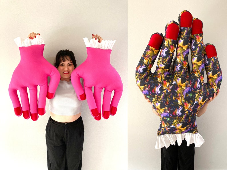 Hand Pillow Sewing Pattern PDF - Throw Pillow PDF Pattern - Digital ...