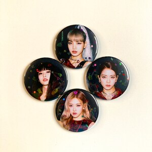 Blackpink Merch Kpop Pins - Blackpink Pin -blackpink Kpop Pinback ...