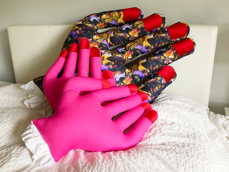 Hand Pillow Sewing Pattern PDF - Throw Pillow PDF Pattern - Digital ...