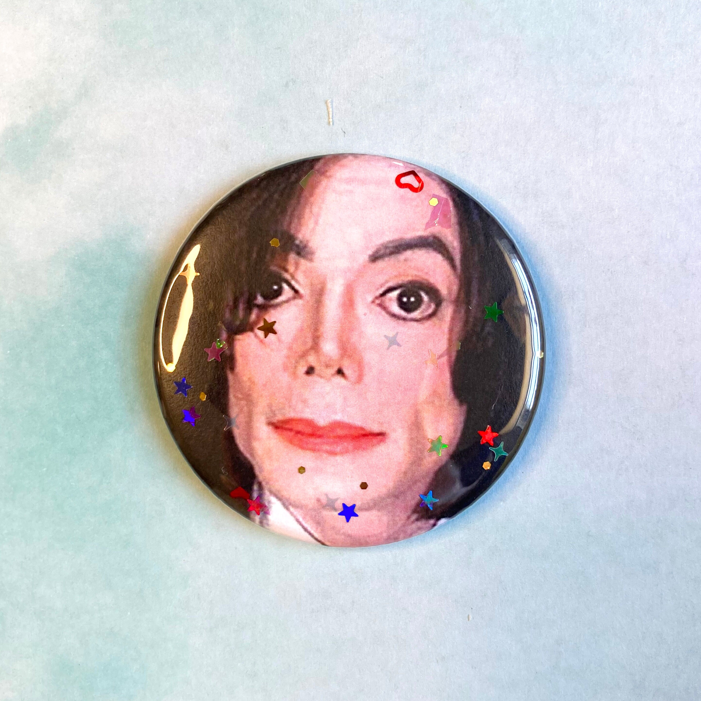 Michael Jackson Button Pin 2.25 Pinback Buttons 21st | Etsy