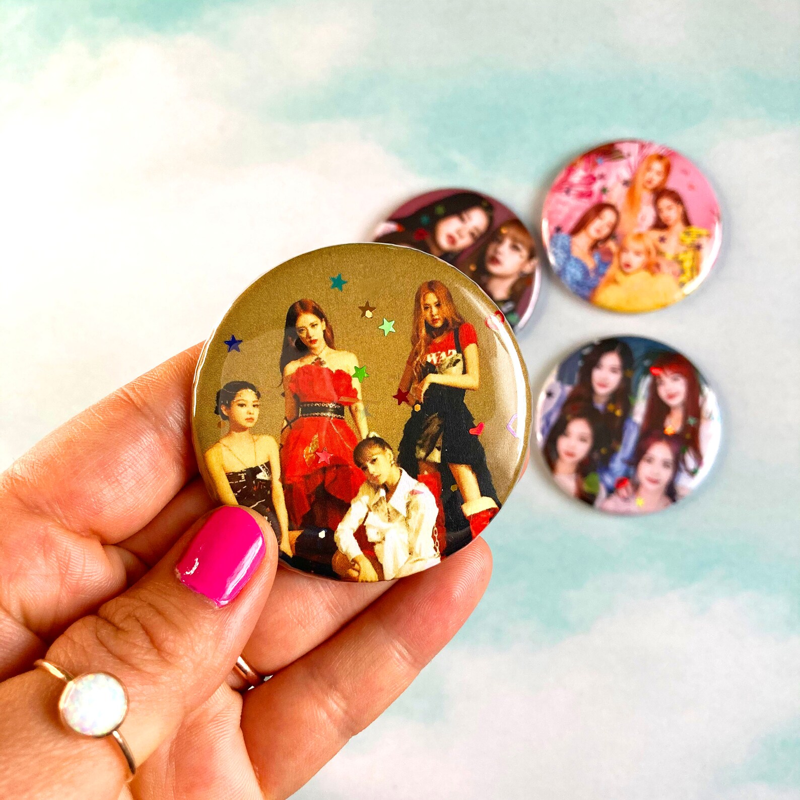 Kpop Blackpink Merch Kpop Pins Positive Pins Blackpink Pin Graduation Gift for Best Friend Gift ...