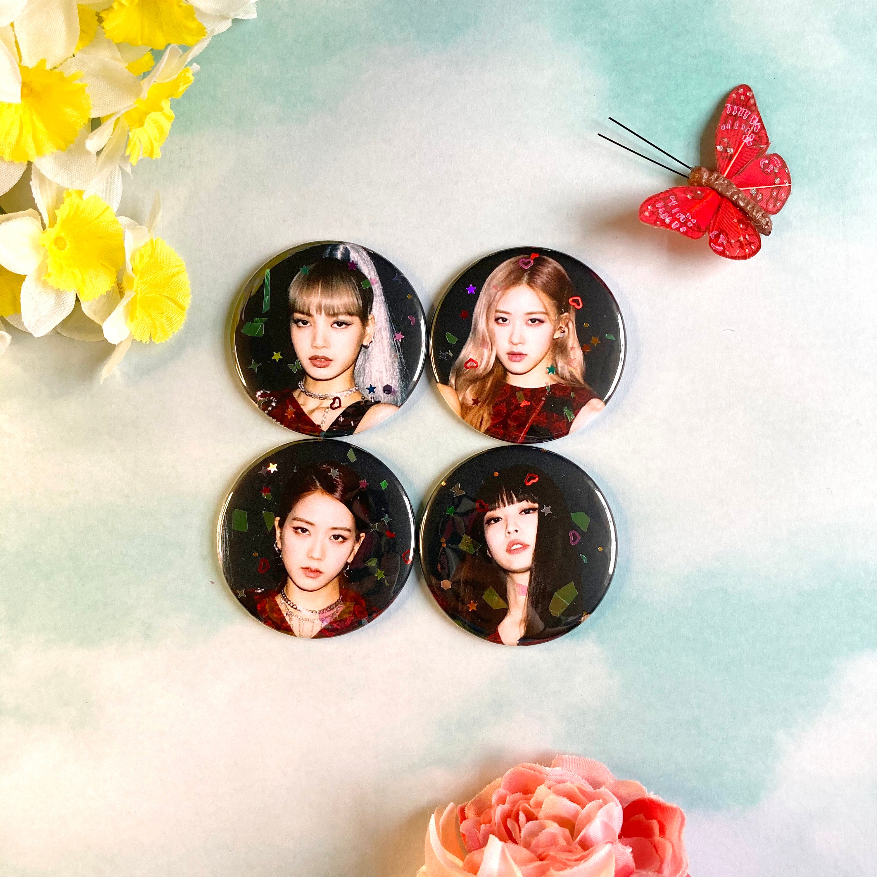 Blackpink Merch Kpop Pins Blackpink Pin Blackpink Kpop | Etsy New Zealand