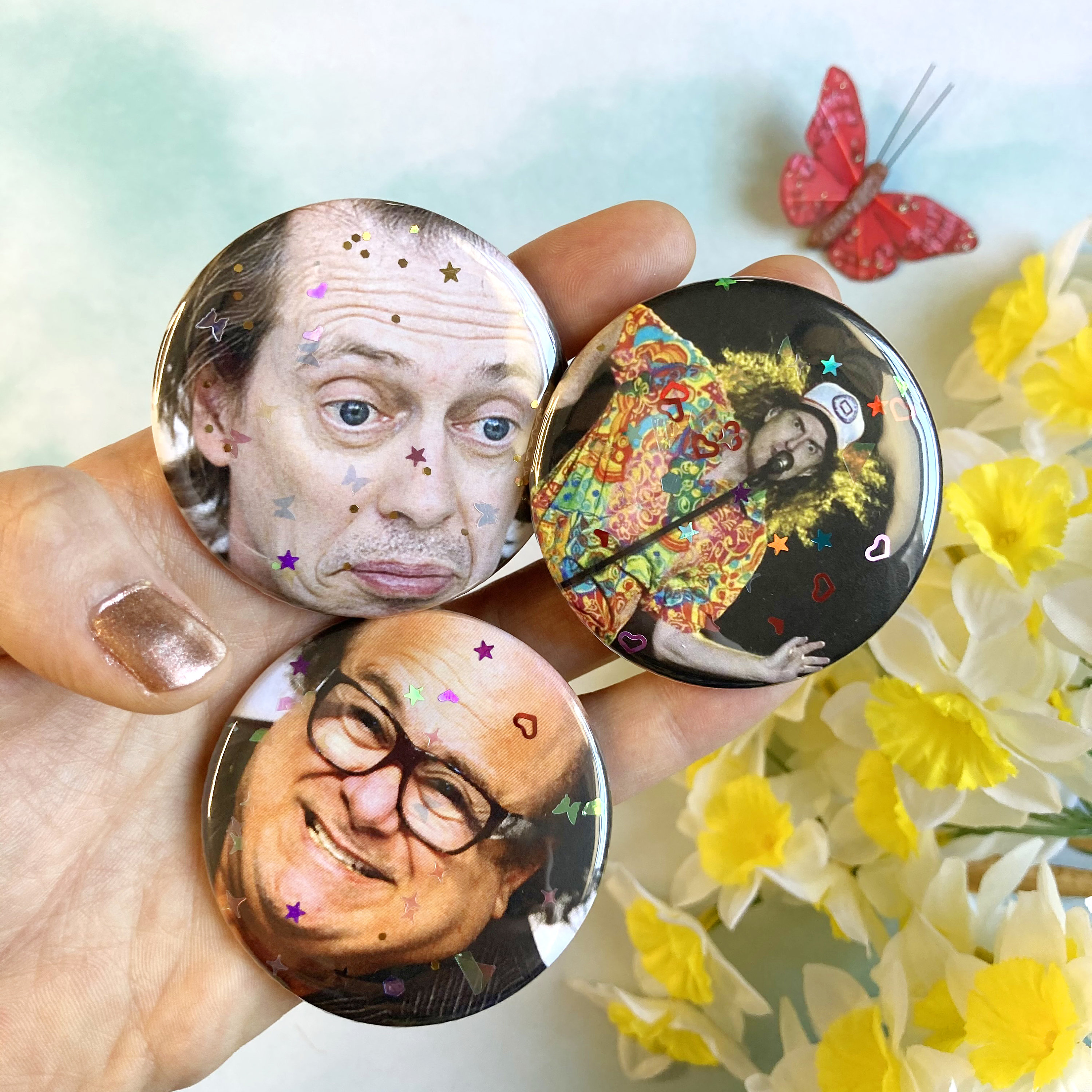 Weird White Dudes Fridge Magnets 2.25 Magnets Danny | Etsy