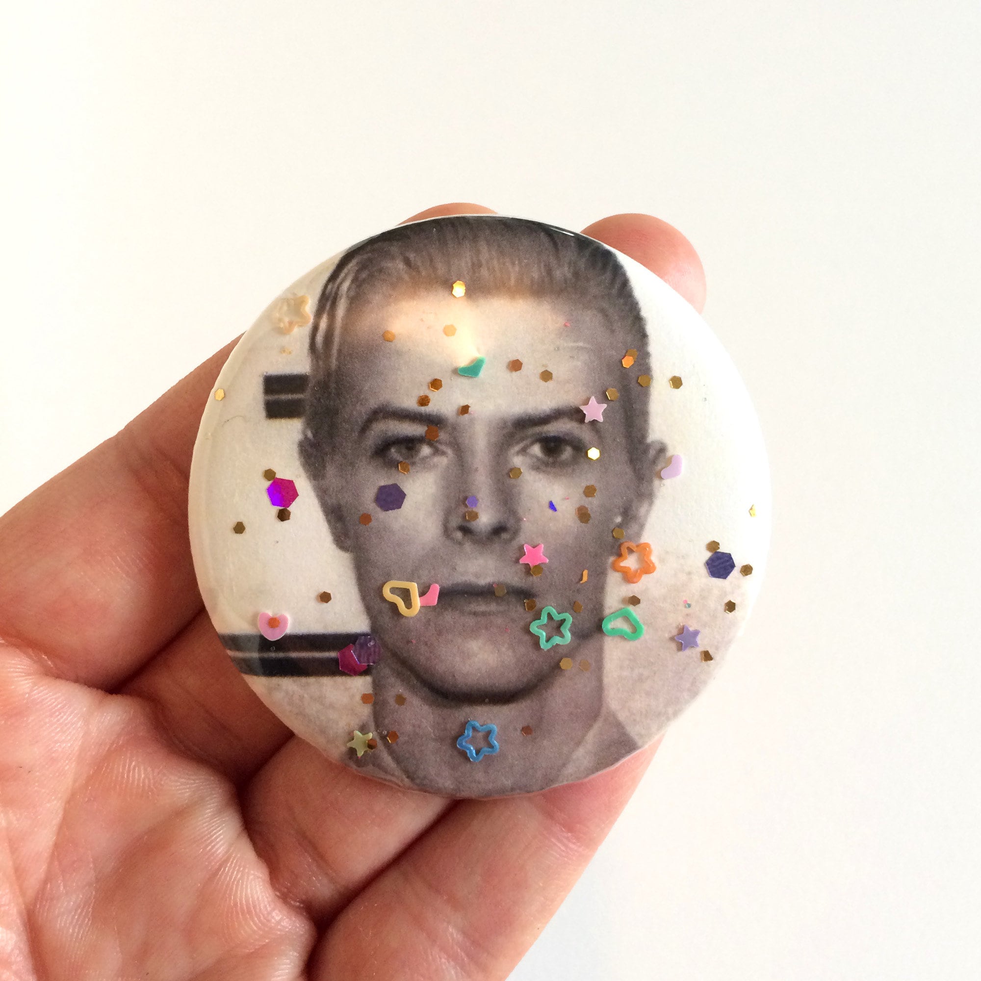 David Bowie Glitter Magnet 2.25 Fridge Magnets David | Etsy