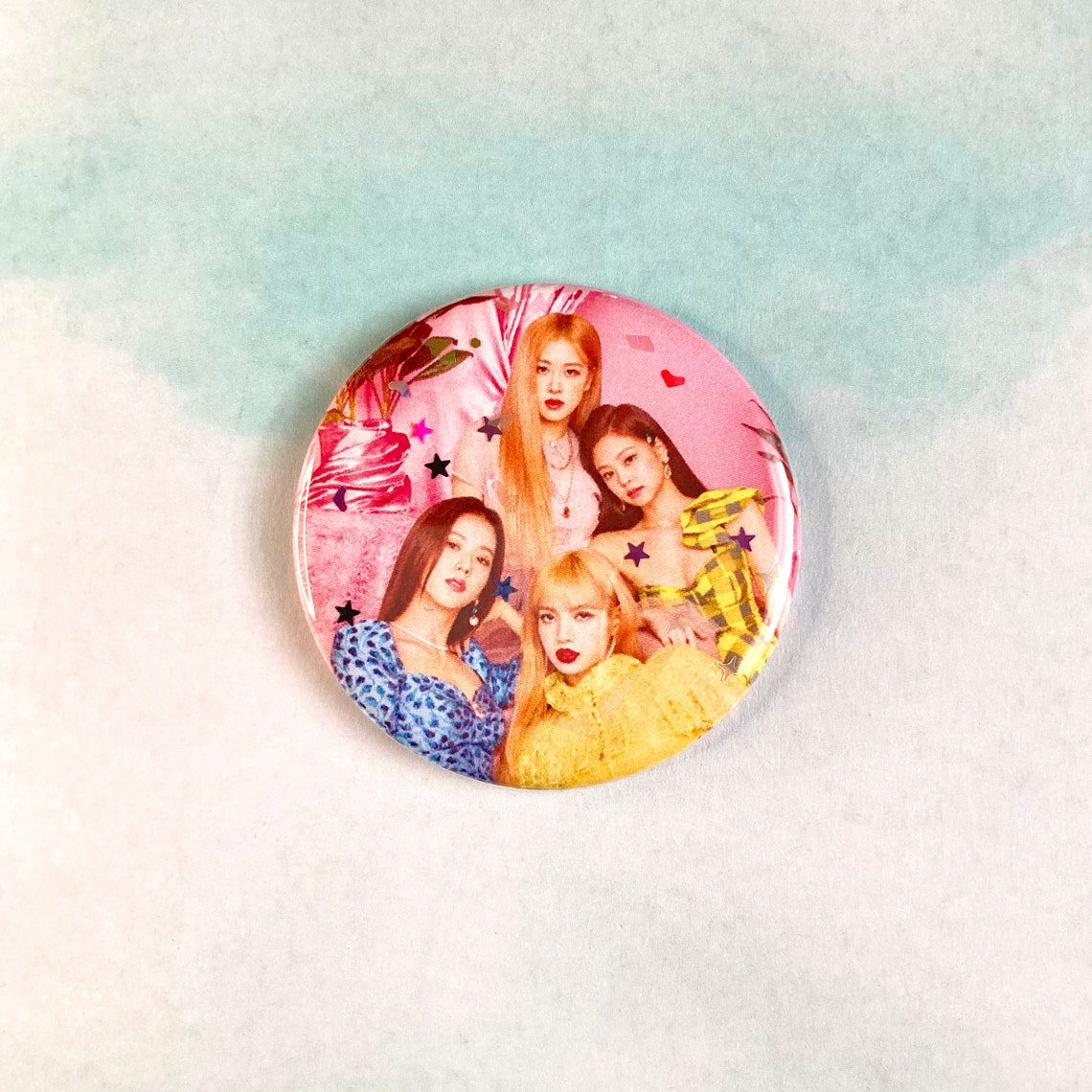Kpop Blackpink Merch Kpop Pins Positive Pins Blackpink - Etsy