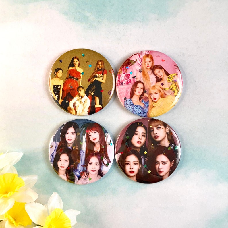Kpop Blackpink Merch Kpop Pins Positive Pins Blackpink - Etsy