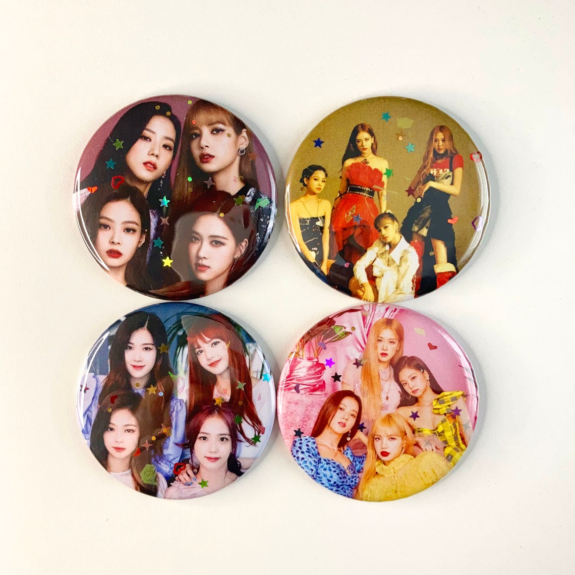 Kpop Blackpink Merch KPop Pins Positive Pins Blackpink | Etsy