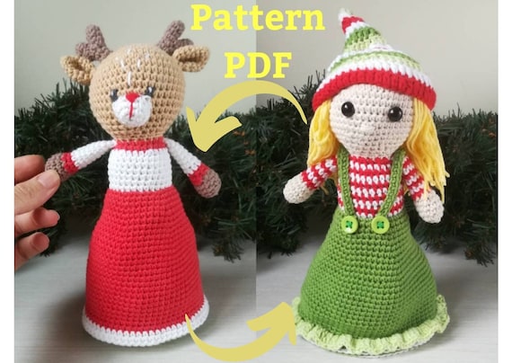 Crochet Pattern Topsy Turvy Toy as Christmas Gift Idea - Etsy