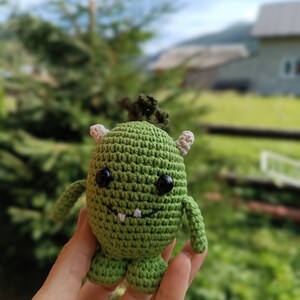 Low-sewing Crochet Pattern Cute Monster as Halloween Gift Idea, Easy to ...