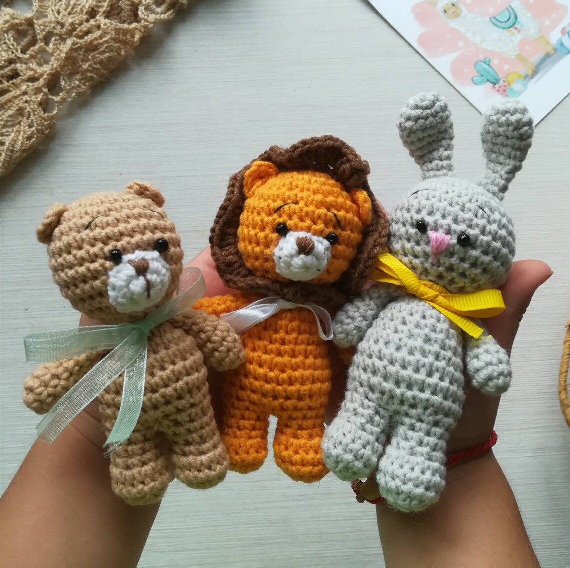 Crochet Pattern Zoo Animal Toys Set Amigurumi Pattern Little - Etsy