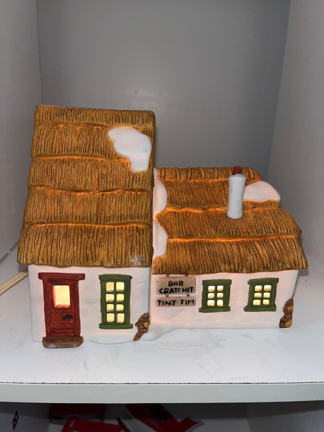 Dept 56 Dickens Building “the Cottage of Bob Cratchit & Tiny Tim ...