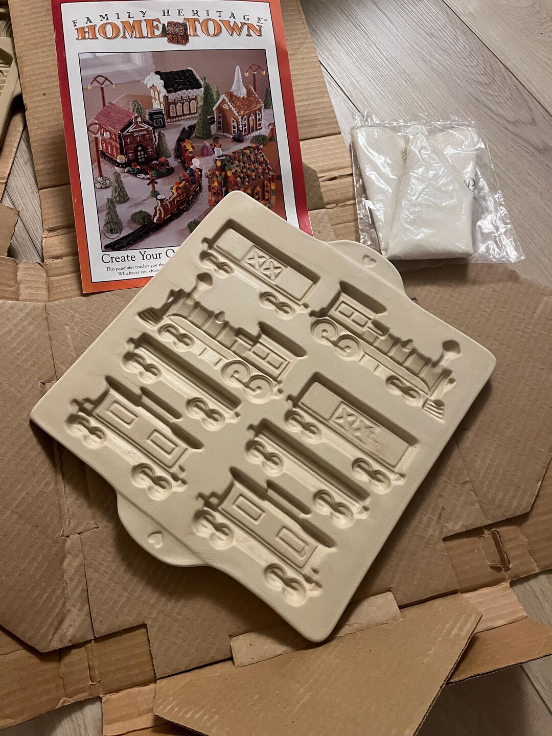 Pampered Chef Gingerbread Train Unused Condition 1998. - Etsy