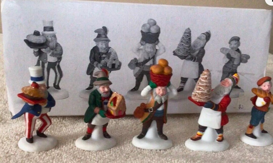 Dept 56 Heritage People Early Rising Elves Set - Etsy