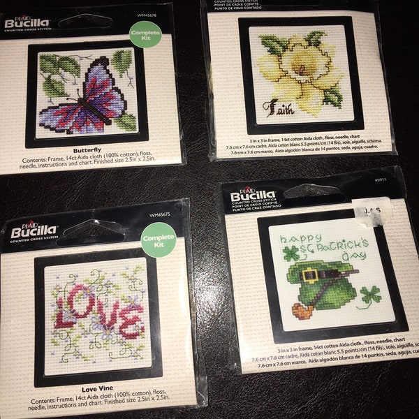 Bucilla Cross Stitch - Etsy