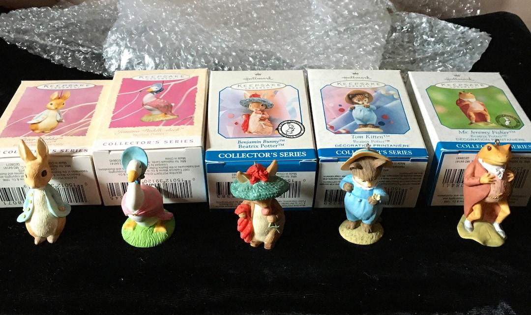 Hallmark Beatrix Potter Easter Ornament Series Peter Rabbit. - Etsy