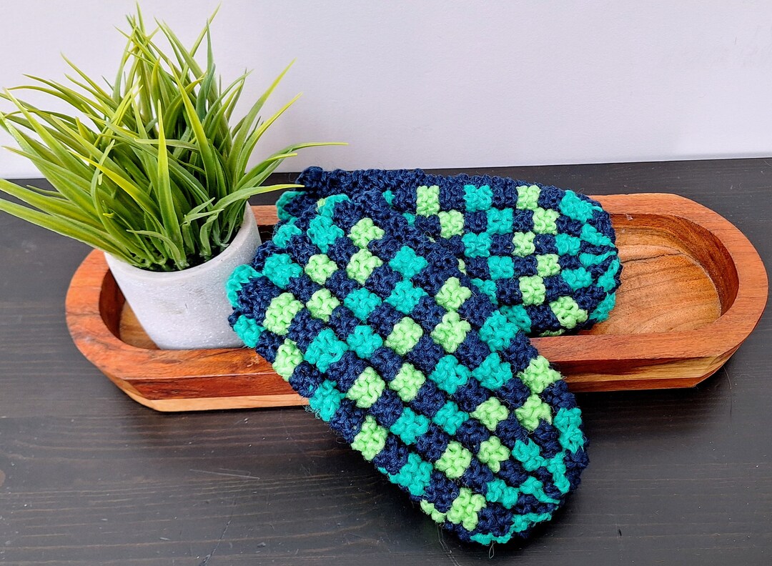 Lime and Dark Green Warm and Durable Phentex Wool Slippers - Etsy