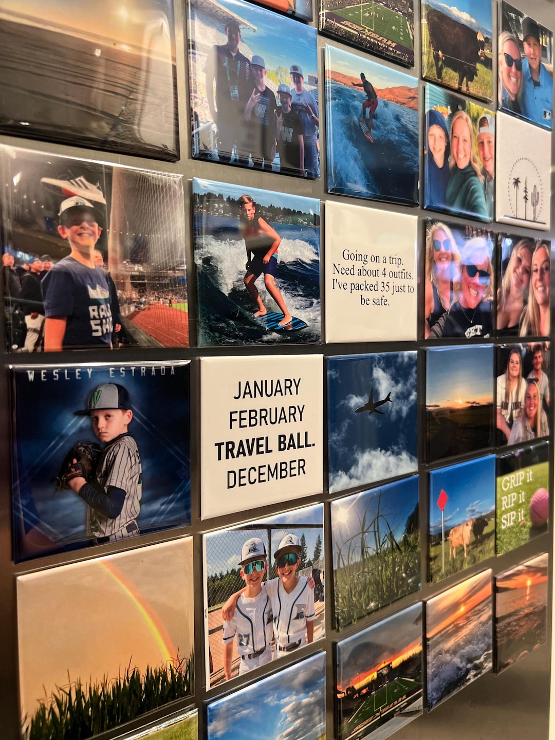 Custom 3x3 Memory Magnets - Etsy