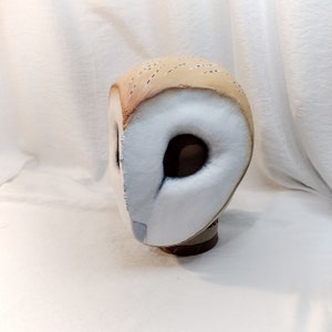 Realistic Barn Owl Paper Mache Mask, Adult Sized - Etsy
