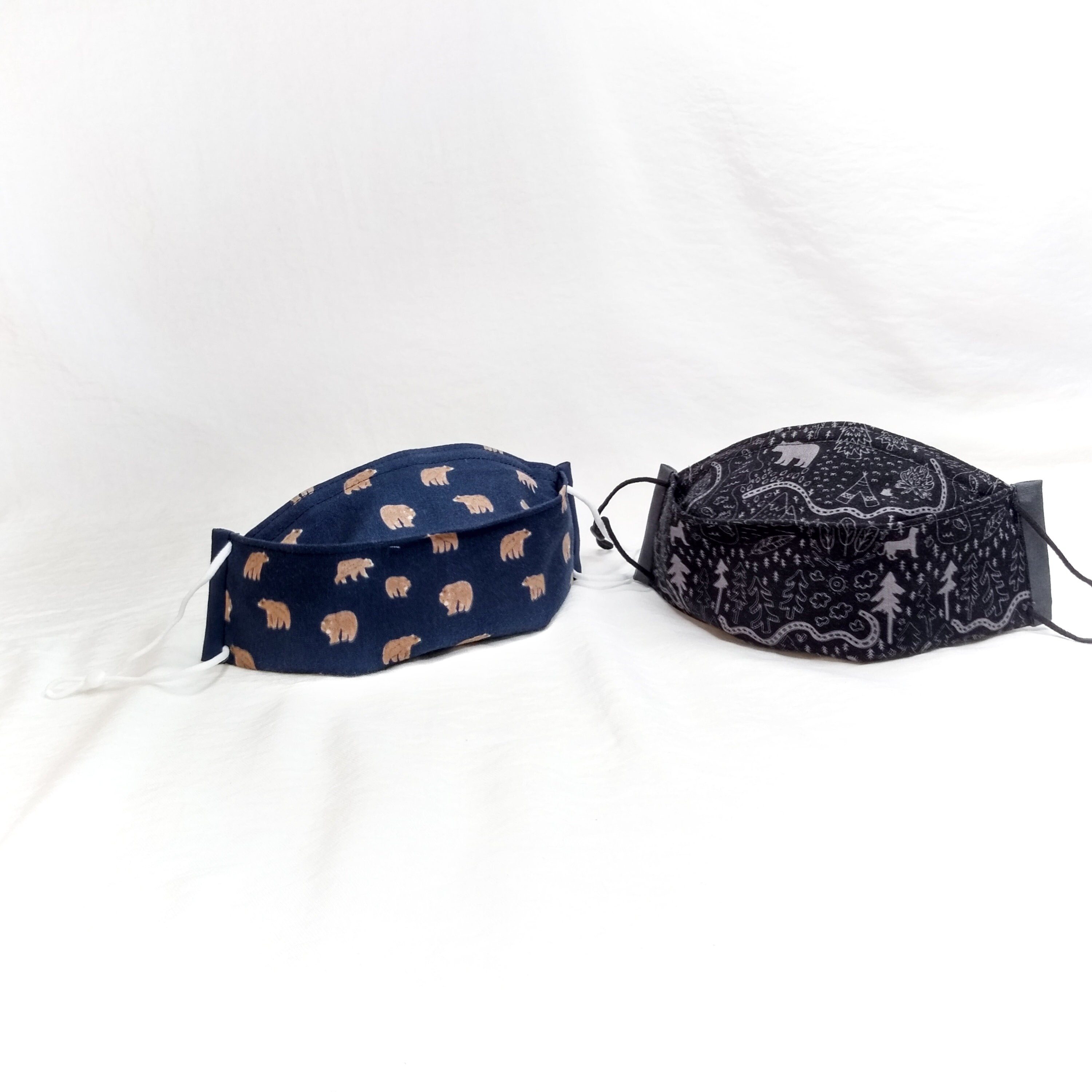 Bear Face Mask Bear Mask for Kids Brown Bear Mask 3D Mask | Etsy