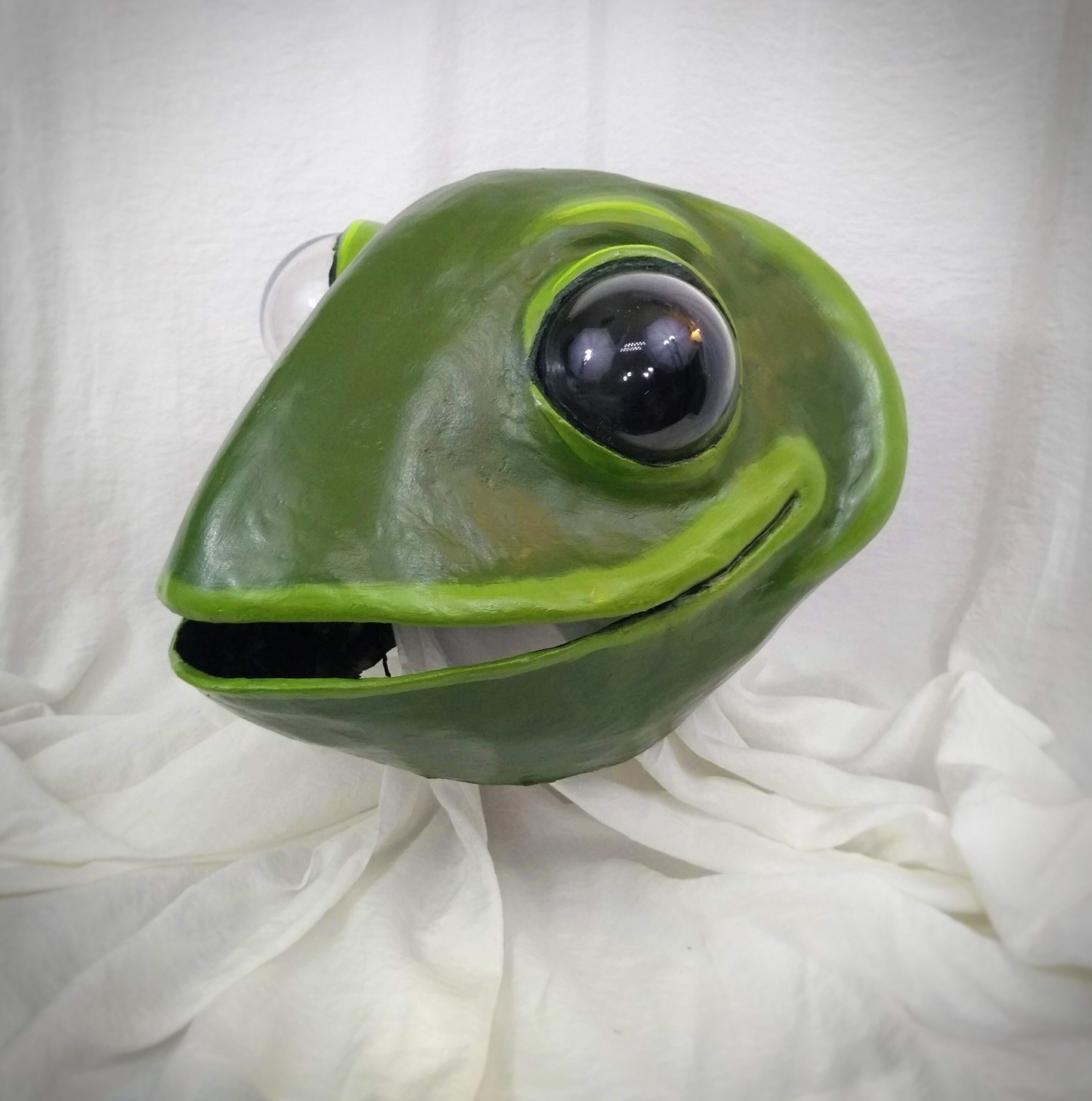 Frog Costume Frog Mask Frog and Toad Custom Mask Paper | Etsy