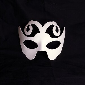Blank Paper Pulp Masquerade Mask DIY Half Mask Craft - Etsy