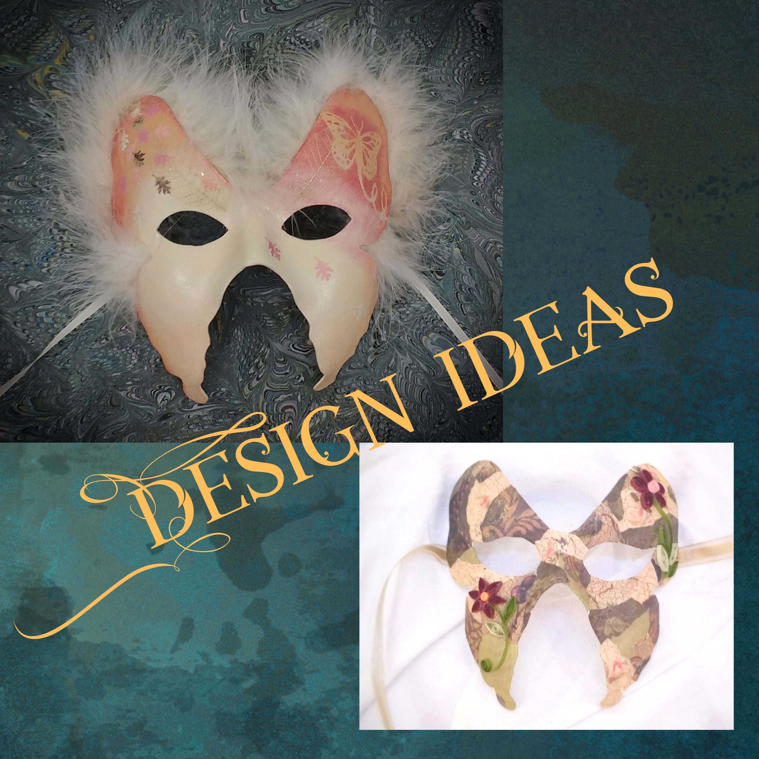 DIY Butterfly Mask Paper Pulp Arts and Crafts Mask Blank - Etsy UK