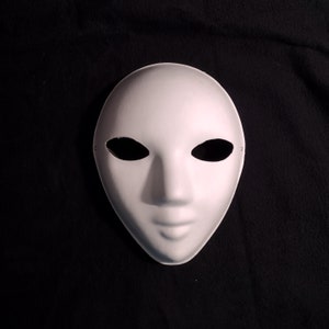 Blank Paper Pulp Craft Face Mask DIY Masquerade Mask Arts - Etsy UK