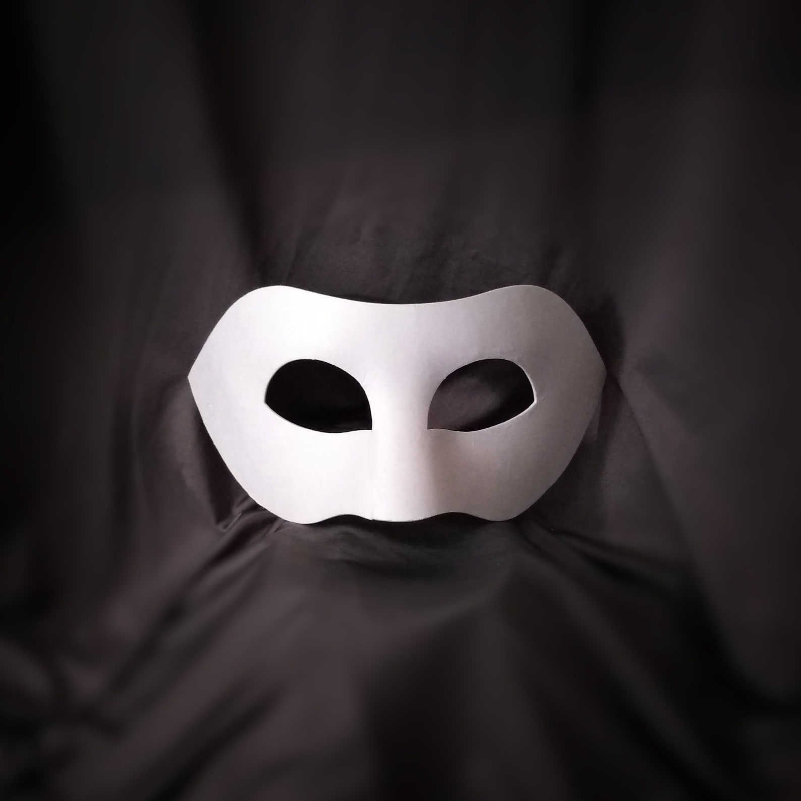 Blank Paper Pulp Masquerade Mask DIY Half Mask Craft - Etsy