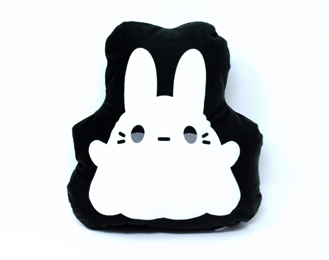 Ghost Bunny Pillow Plush 25 Cm Cute Stuffy, Dorm Room Decor ...