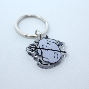 Devil Bunny Acrylic Charm | 1” | Creepy Cute Phone Accessory, Holland ...