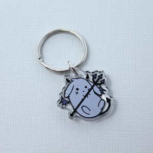 Devil Bunny Acrylic Charm | 1” | Creepy Cute Phone Accessory, Holland ...