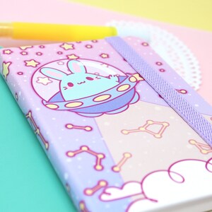 Hardback Alien Journal | Kawaii Hardcover Cryptid Notebook, Creepy Cute ...