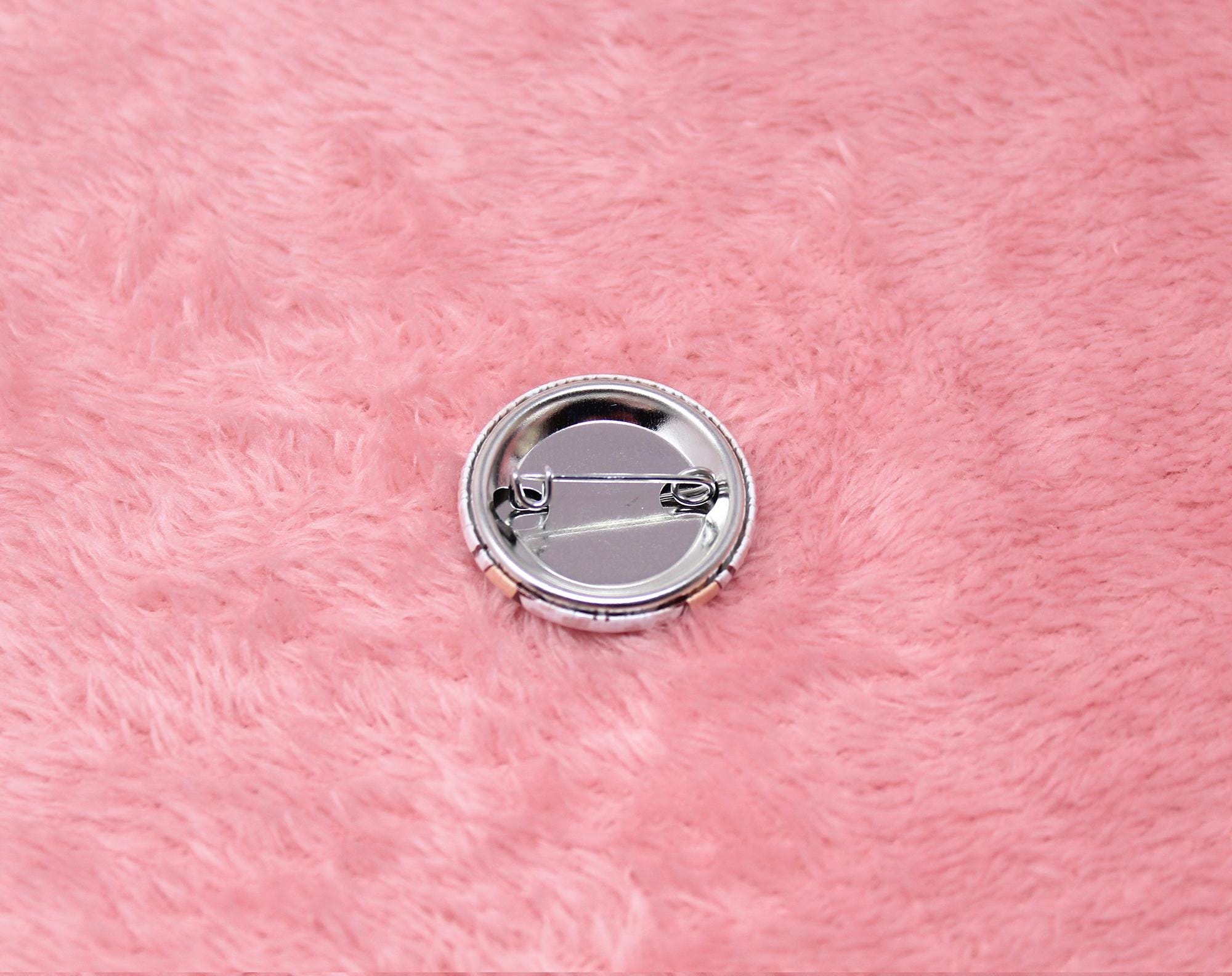 Cow Rabbit Pin | 1.25” | Anime Brooch, Kawaii Button Badge, Emo ...