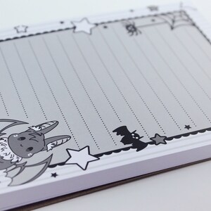 Bat Bunny Notepad | Creepy Cute Office Supplies, Spooky Desk ...