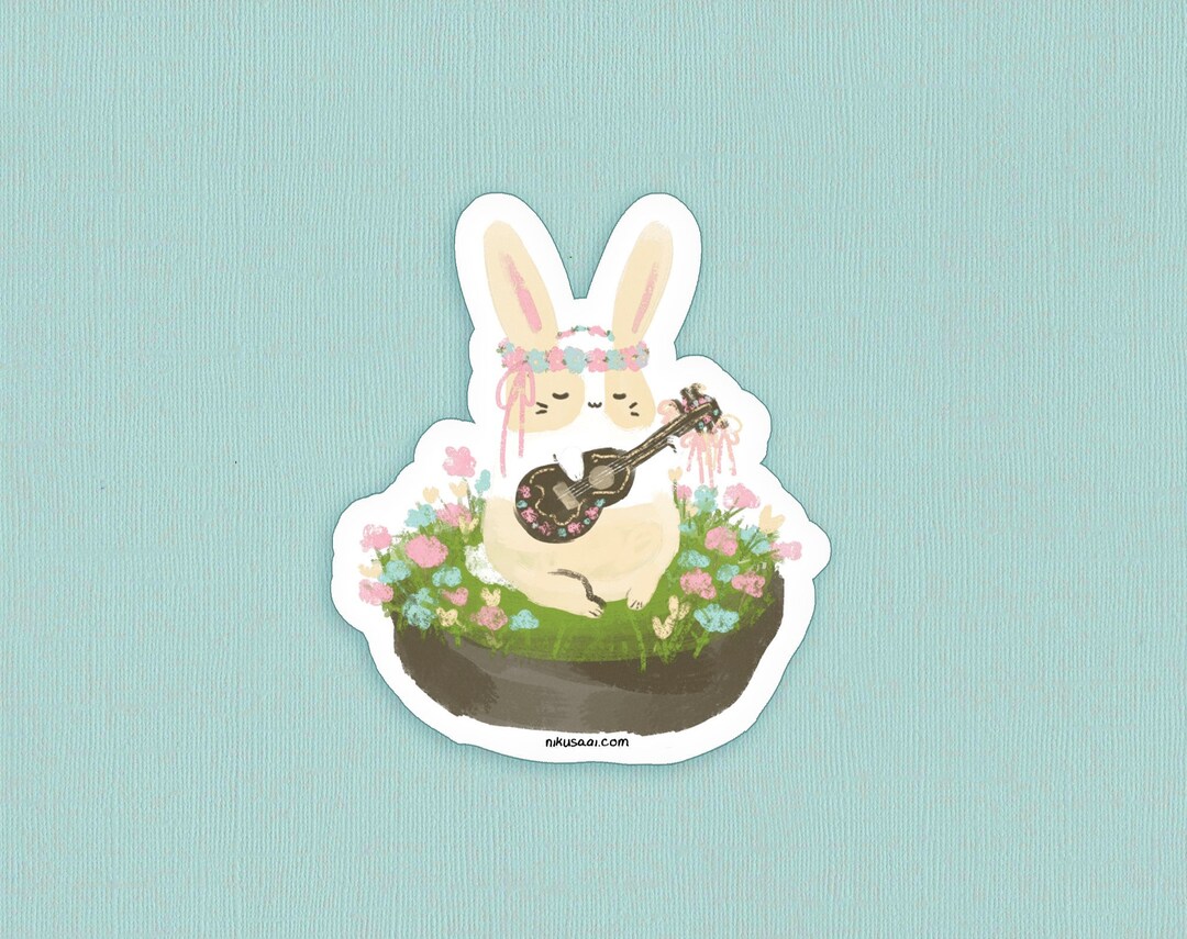 Bard Sticker | Waterproof & Weatherproof | Dutch Rabbit Decal for Car ...