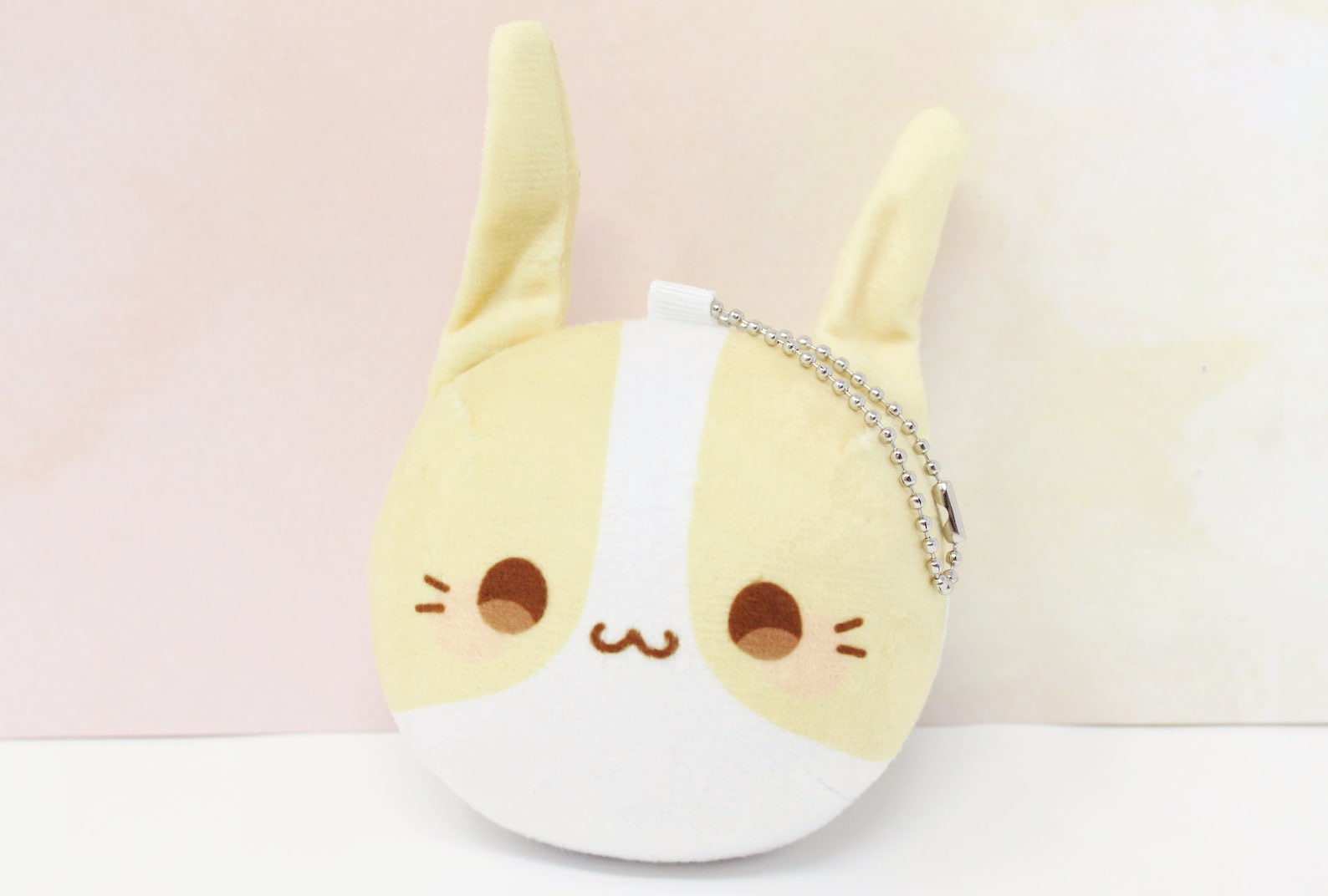 Kawaii Bunny Plush Keychain 7.5 Cm not Including Ears - Etsy