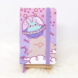 Hardback Alien Journal | Kawaii Hardcover Cryptid Notebook, Creepy Cute ...