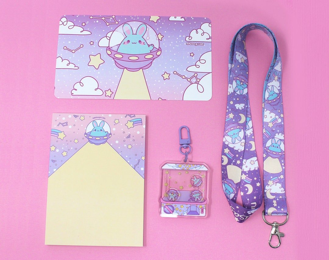 Cryptid Gift Set | Aliencore Bundle Includes: Alien Bunny Art Print ...
