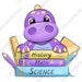Dino Clipart, School Clip Art, Cute Animal Clipart, Back to School Png ...