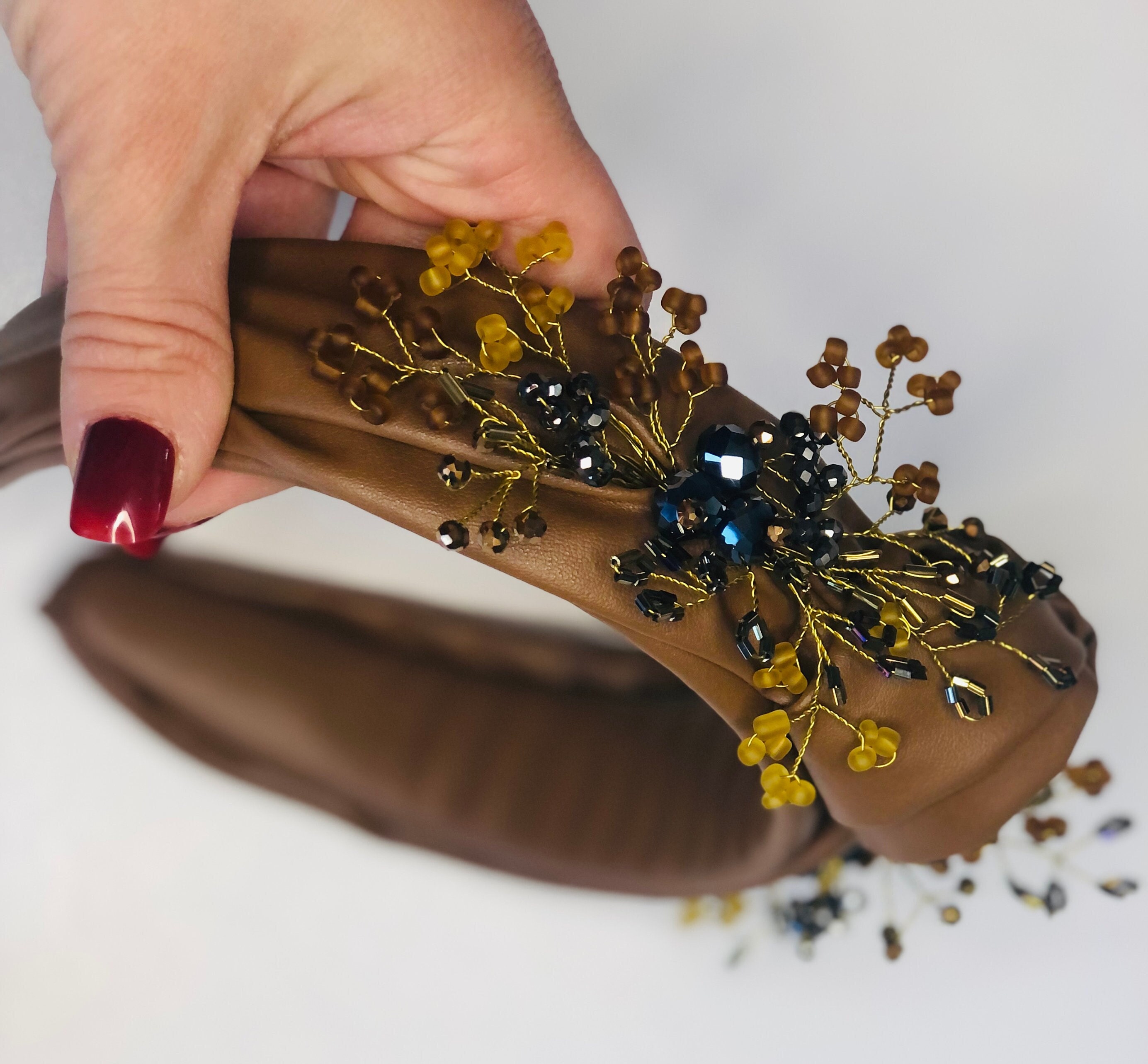 Luxury Jeweled Headband - Etsy