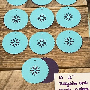 Paper Craft Scalloped Gift Tag, Cardstock Gift Tags, Cardstock Tags ...