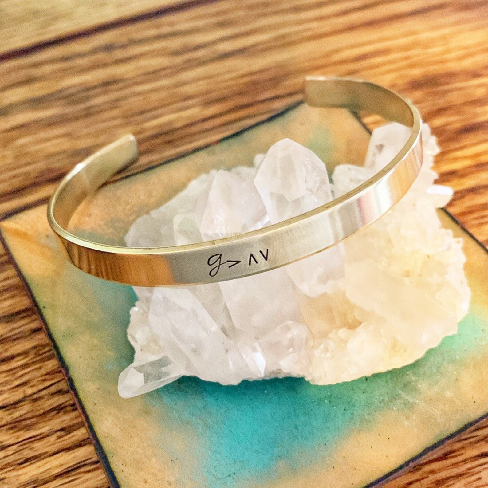 Handstamped God is Greater Than the Highs and Lows Cuff Bracelet ...