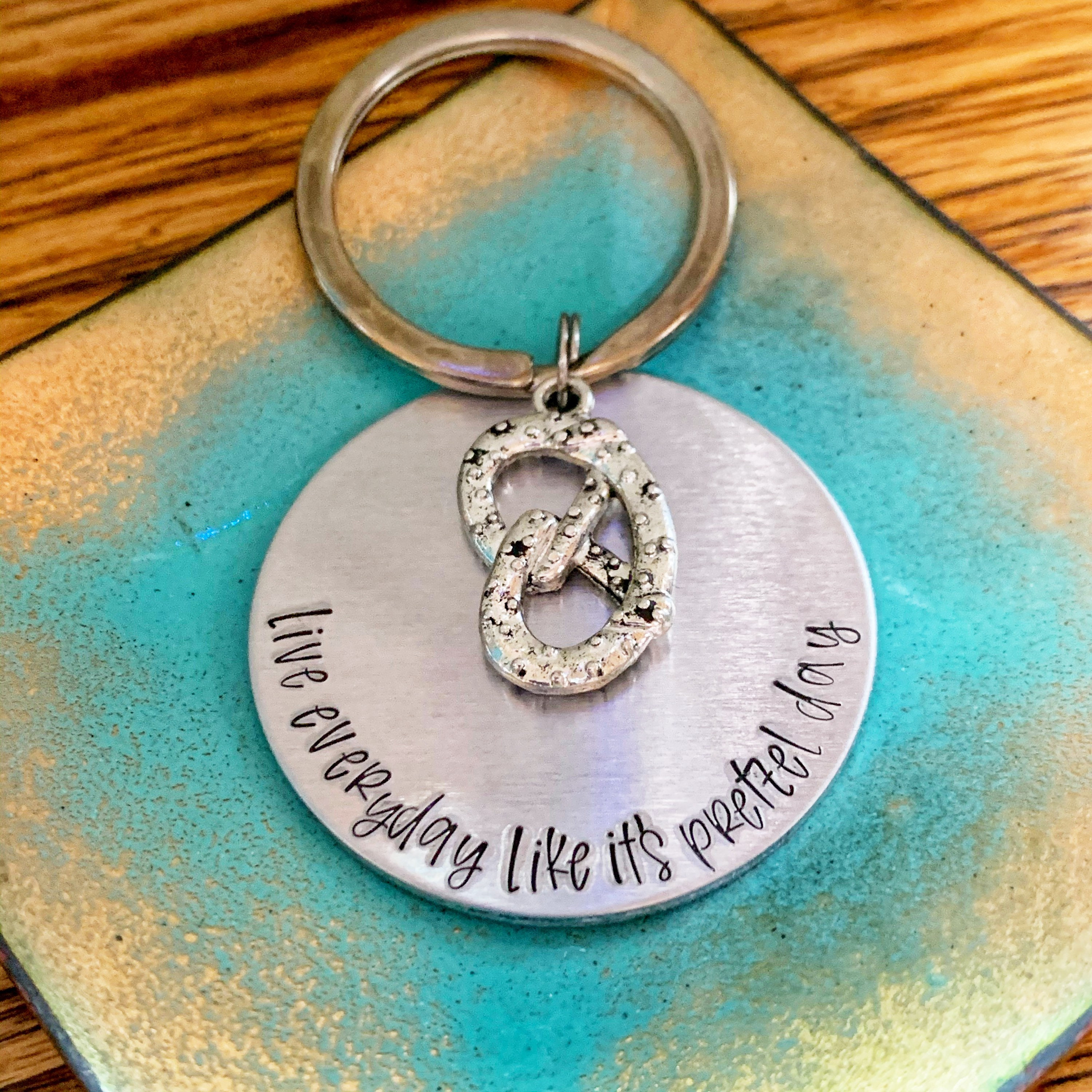 Pretzel Keychain, the Office Keychain, Stanley Hudson, Gift for BFF ...