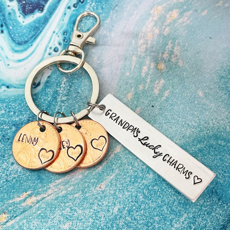 Best Grandpa Lanyard - Etsy