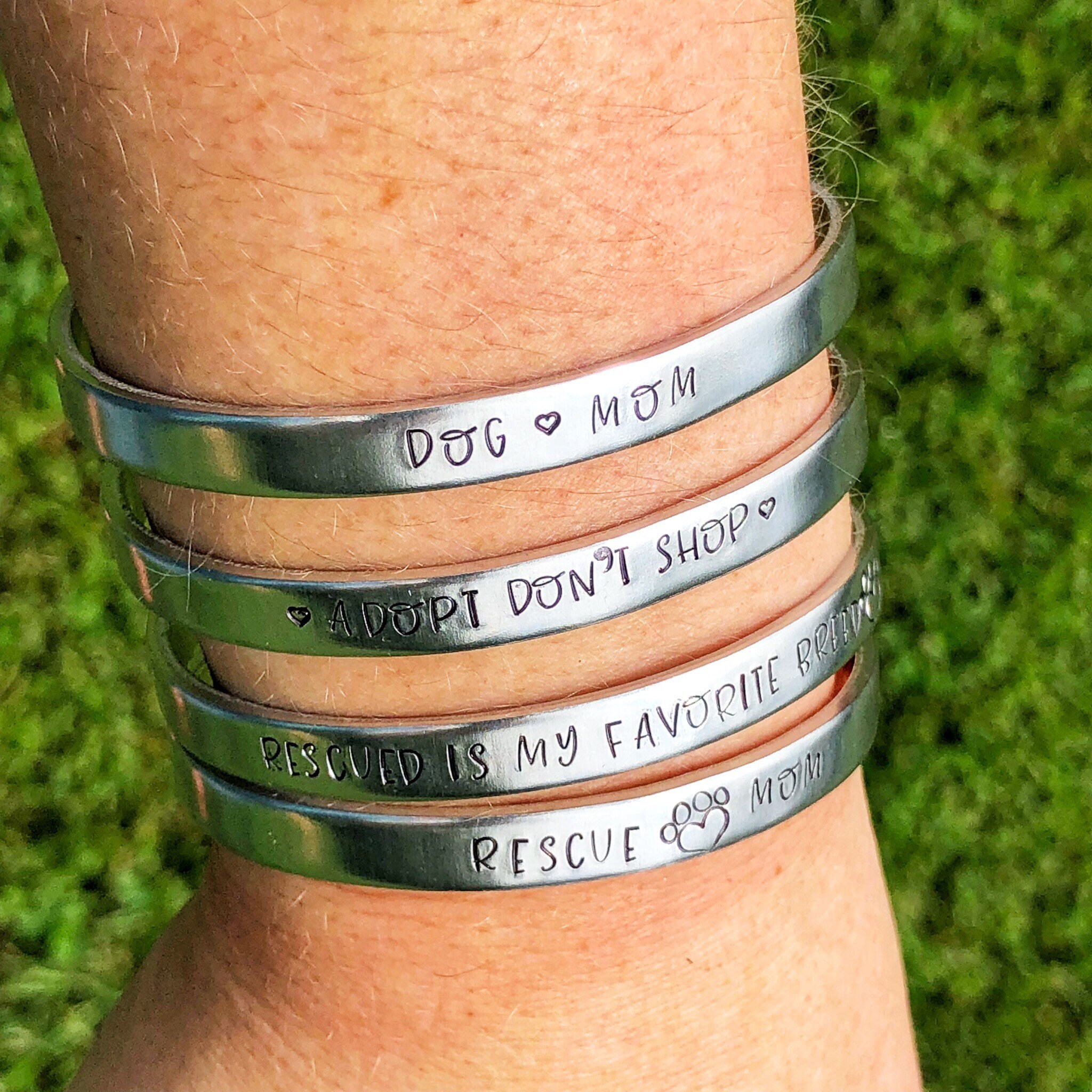 Rescued is My Favorite Breed Donation Bracelet Rescue - Etsy