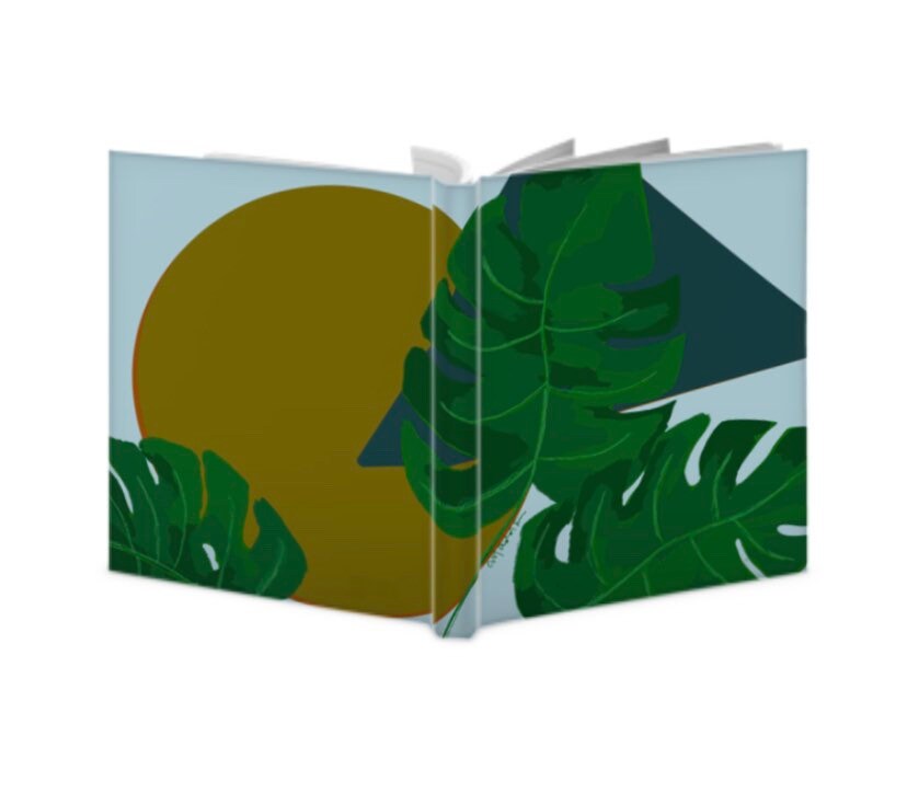 Plant Design Preorder Notebooks Notebook Journal Pretty | Etsy