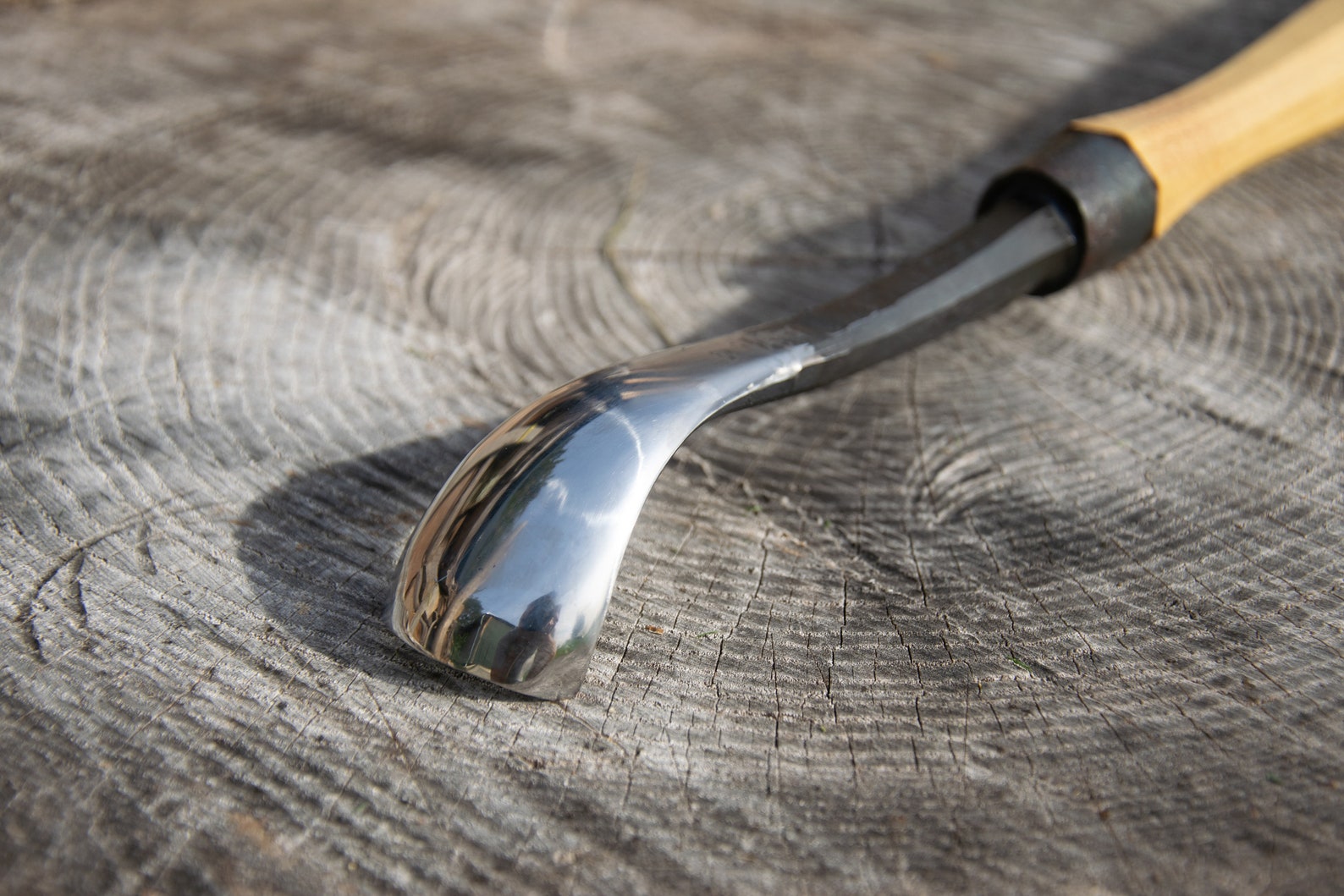 Kuksa Gouge, Small Bowl Gouge, Woodcarving Gouge, Handforged. - Etsy