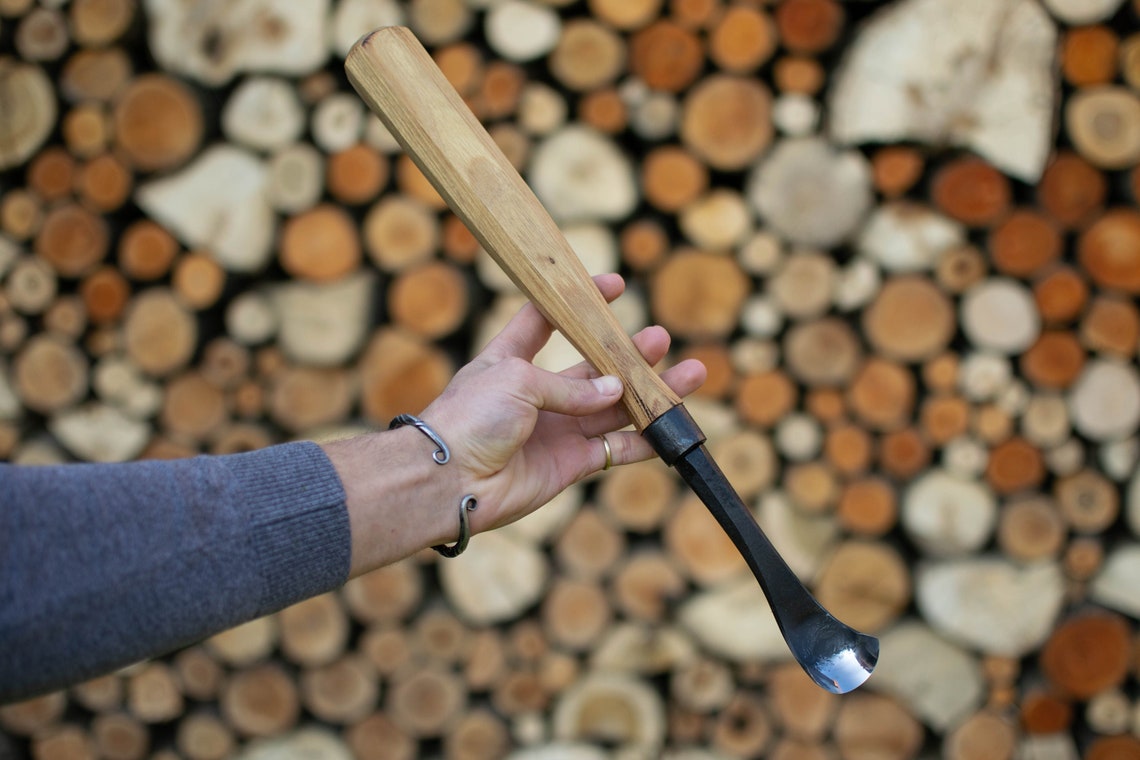 Kuksa Gouge Small Bowl Gouge Woodcarving Gouge Handforged. - Etsy