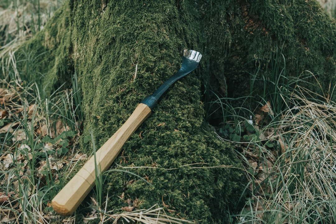 Kuksa Gouge, Small Bowl Gouge, Woodcarving Gouge, Handforged. - Etsy